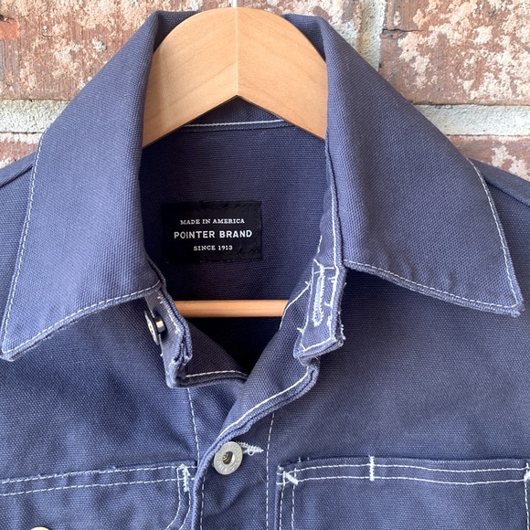 Pointer | Jackets & Coats | Vintage Pointer Brandlcking Denim Chore Coat | Poshmark